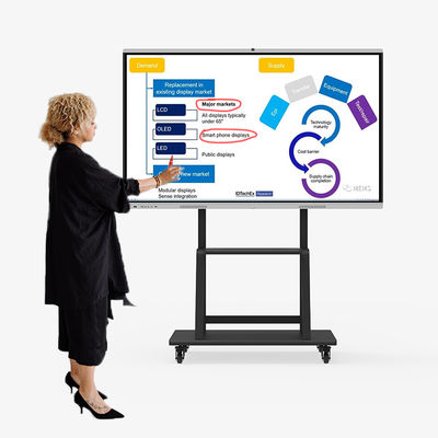 98 Inch 4K Interactive Classrooms Smart Interact Board