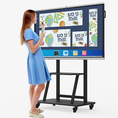 Flat Panel Smart Interactive Board , 85 Inch Interactive Whiteboard