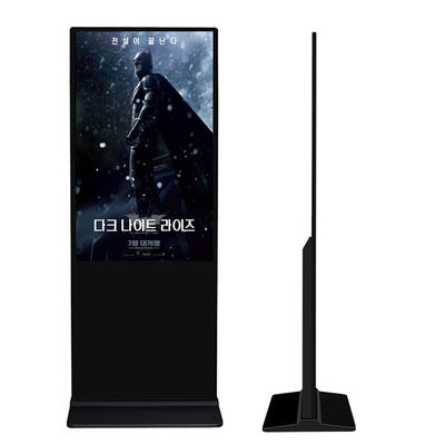 1920×1080 Indoor Floor Standing Digital Signage 55 Inch Size