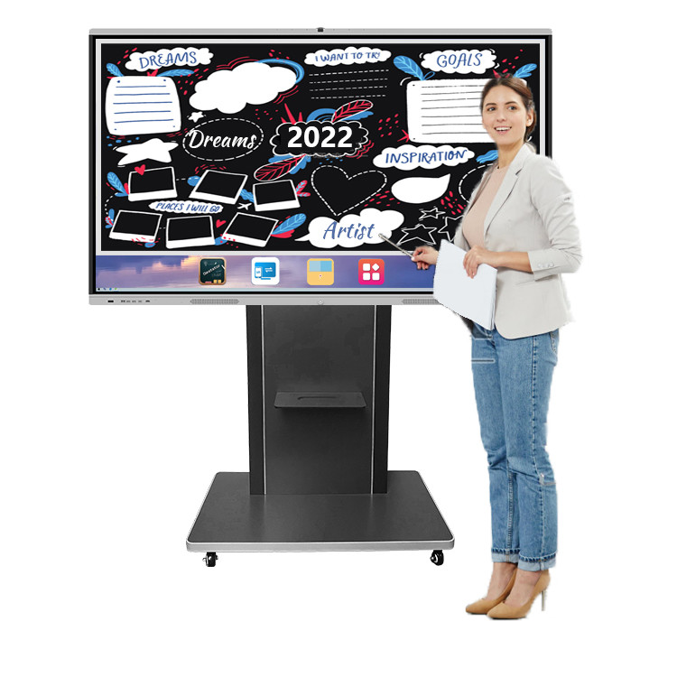 4k Lcd Hdmi 55 Inch Interactive Flat Panel Display Interactive ...