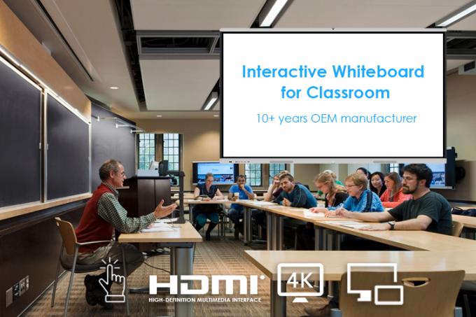 98 Inch 4K Interactive Classrooms Smart Interact Board